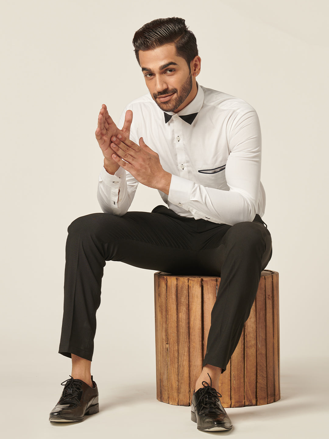 Satin Dove Shirt – MR BUTTON