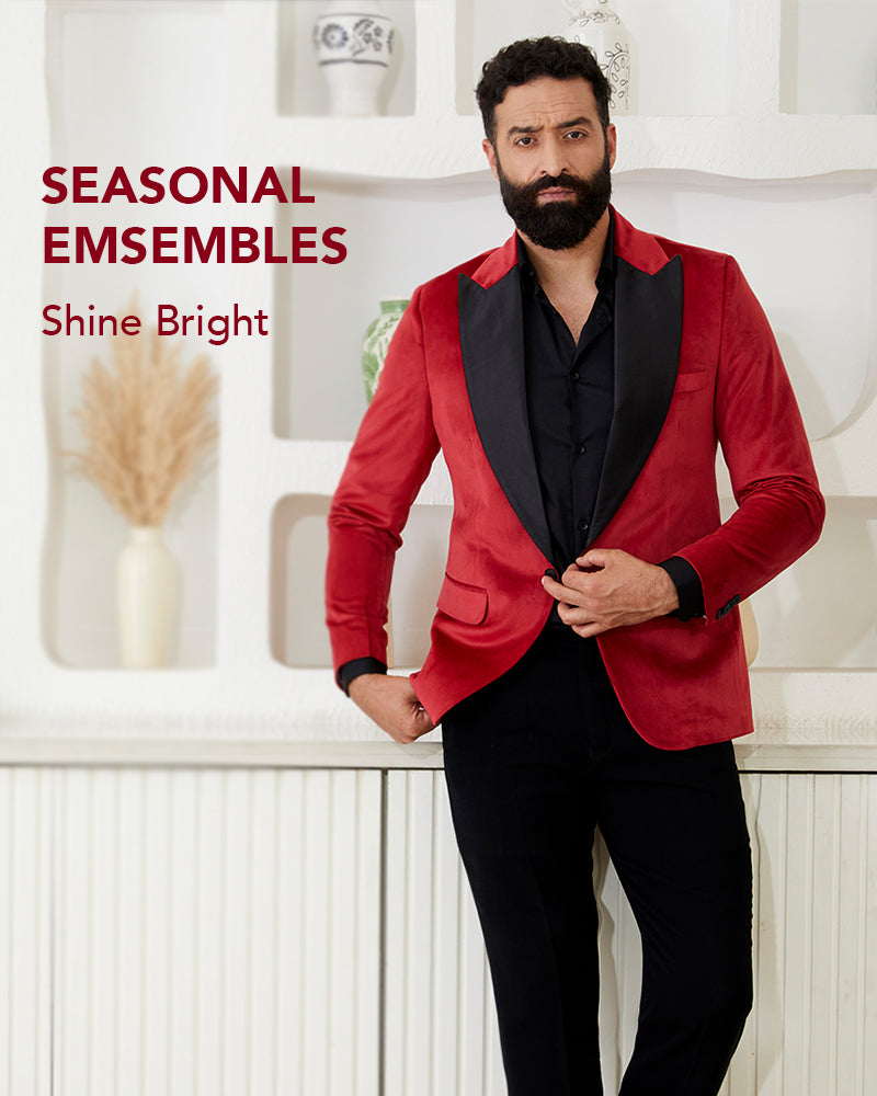 Stylish Men's Fashion Clothing: Shirts, Blazers & Suits | MR BUTTON